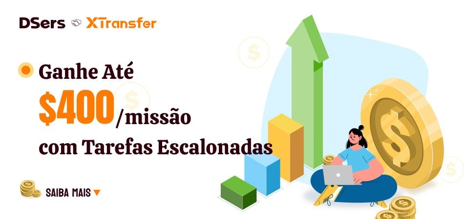 Campanha DSers & XTransfer: Ganhe recompensas em missões!