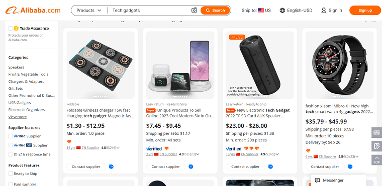 Top 10 Best-Selling Alibaba Products to Dropship in 2024